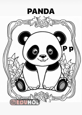 P Harfi Panda Boyama 🐼 · Eduhol - Etkinlik İndir Oyun Oyna Test Çöz ...