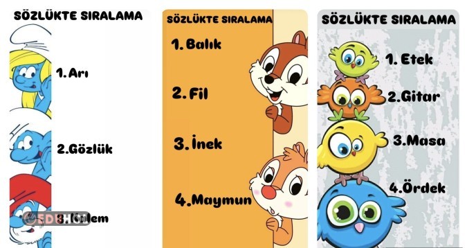 Sözlükte Sıralama Yaz Sil Şabl... · Eduhol - Etkinlik İndir Oyun Oyna ...