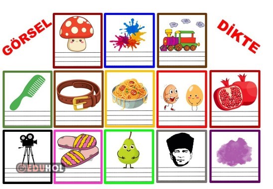 R Harfi Görsel Dikte · Eduhol - Etkinlik İndir Oyun Oyna Test Çöz Video ...