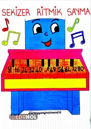 Sekizer Ritmik Sayma · Eduhol - Etkinlik İndir Oyun Oyna Test Çöz Video ...
