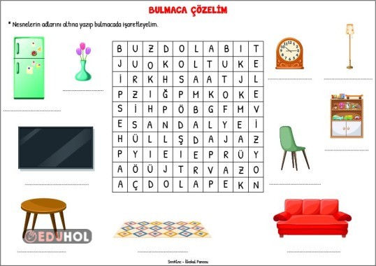 Bulmaca Çözelim · Eduhol - Etkinlik İndir Oyun Oyna Test Çöz Video İzle