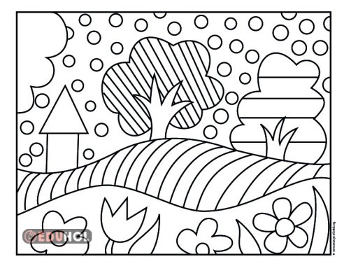 Pop Art Manzara Boyama Sayfası... · Eduhol - Etkinlik İndir Oyun Oyna ...