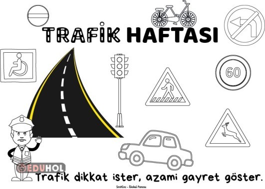 Trafik Haftasi Boyama Sayfalari Okul Oncesi Trafik Boyama Etkinlikleri ... Trafik Haftasi Boyama Sayfalari Okul Oncesi Trafik Boyama Etkinlikleri ...