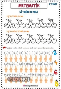 2.Sınıf 2'Şer Ritmik Saym... · Eduhol - Etkinlik İndir Oyun Oyna Test ...
