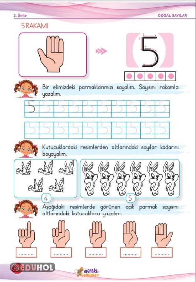 1. Sınıf Meraklı 5 Ve 6 Rakamı | Eduhol - Ders Videoları İzle Online ...