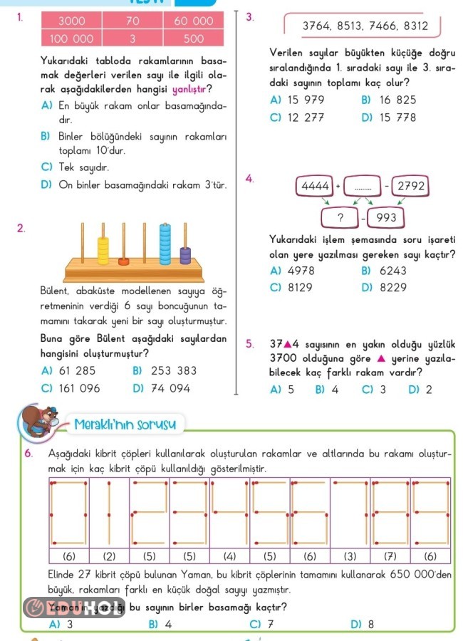 Meraklı 4. Sınıf Matematik 1. ... | Eduhol - Ders Videoları İzle Online ...