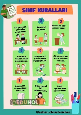 İlkokul Sınıf Kuralları · Eduhol - Etkinlik İndir Oyun Oyna Test Çöz ...