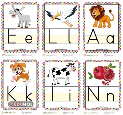 1.Sınıf Elakin Harf Kartları 1... · Eduhol - Etkinlik İndir Oyun Oyna ...