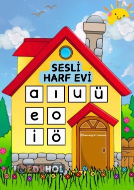 Sesli Harfler Poster · Eduhol - Etkinlik İndir Oyun Oyna Test Çöz Video ...