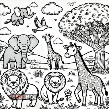 Hayvan Boyama · Eduhol - Etkinlik İndir Oyun Oyna Test Çöz Video İzle