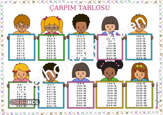 Çarpım Tablosu · Eduhol - Etkinlik İndir Oyun Oyna Test Çöz Video İzle