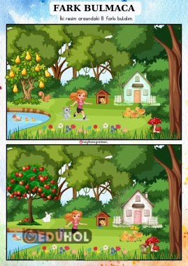 Fark Bulmaca · Eduhol - Etkinlik İndir Oyun Oyna Test Çöz Video İzle