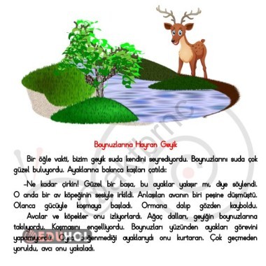 Boynuzlarına Hayran Geyik Okum... · Eduhol - Etkinlik İndir Oyun Oyna ...