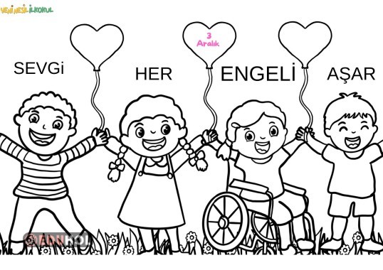 3 Aralık Dünya Engelliler Günü... · Eduhol - Etkinlik İndir Oyun Oyna ...