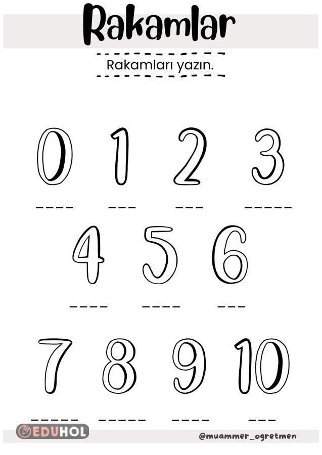 İçi Boş Klavuz Rakamlar | Eduhol - Ders Videoları İzle Online Test Çöz ...