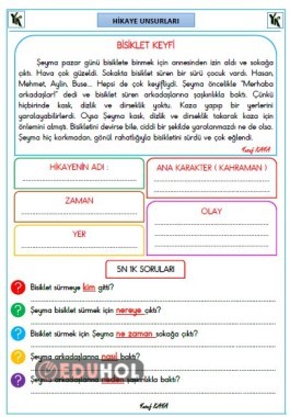 Hikaye Unsurları Ve 5N 1K · Eduhol - Etkinlik İndir Oyun Oyna Test Çöz ...
