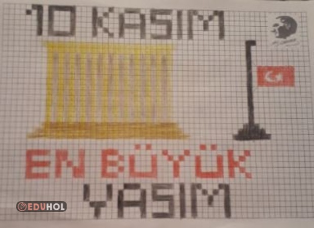10 Kasım Kare Kodlama Boyama Ç... · Eduhol - Etkinlik İndir Oyun Oyna ...
