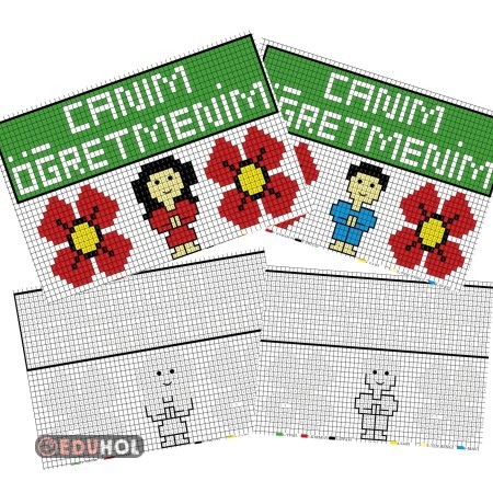 Öğretmenler Günü Kare Kodlama ... · Eduhol - Etkinlik İndir Oyun Oyna ...