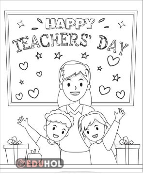 Teacher'S Day Coloring Pa... · Eduhol - Etkinlik İndir Oyun Oyna Test ...
