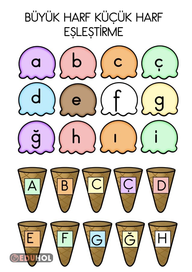 Büyük Harf Küçük Harf Eşleştir... | Eduhol - Ders Videoları İzle Online ...
