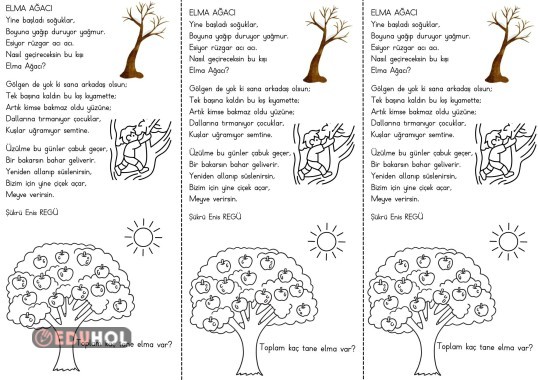 Elma Ağacı Şiiri Okuma · Eduhol - Etkinlik İndir Oyun Oyna Test Çöz ...