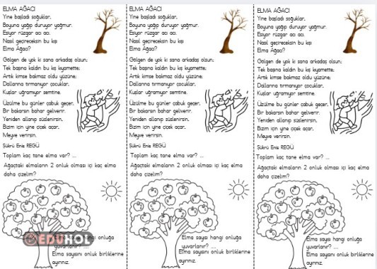 Elma Ağacı Şiiri Okuma · Eduhol - Etkinlik İndir Oyun Oyna Test Çöz ...