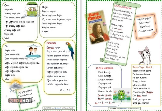 Ğ Harfi Karesel Metinler Ve Te... · Eduhol - Etkinlik İndir Oyun Oyna ...