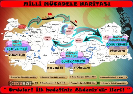 Milli Mücadele Haritası · Eduhol - Etkinlik İndir Oyun Oyna Test Çöz ...