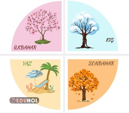 Mevsimler · Eduhol - Etkinlik İndir Oyun Oyna Test Çöz Video İzle
