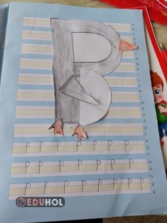 P Harfi Defter Görseli · Eduhol - Etkinlik İndir Oyun Oyna Test Çöz ...