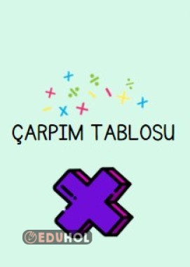 Çarpım Tablosu · Eduhol - Etkinlik İndir Oyun Oyna Test Çöz Video İzle