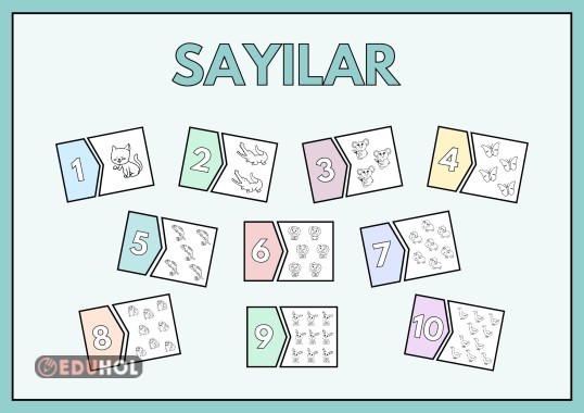 1. Sınıf Pano İçin Rakamlar · Eduhol - Etkinlik İndir Oyun Oyna Test ...
