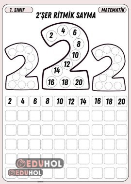 2'Şer Ritmik Sayma Çalışm... · Eduhol - Etkinlik İndir Oyun Oyna Test ...