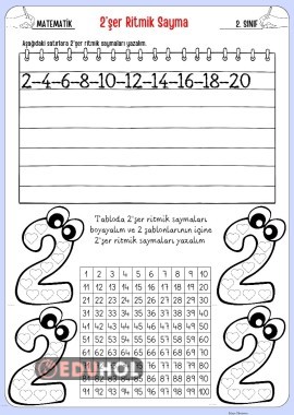 2'Şer Ritmik Sayma Çalışm... · Eduhol - Etkinlik İndir Oyun Oyna Test ...