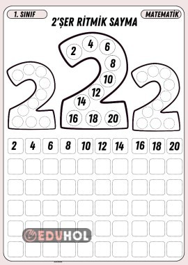 2'Şer Ritmik Sayma Çalışm... · Eduhol - Etkinlik İndir Oyun Oyna Test ...