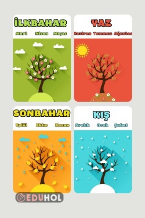 Mevsim Şeridi · Eduhol - Etkinlik İndir Oyun Oyna Test Çöz Video İzle