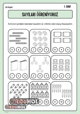 Sayıları Öğreniyoruz Alıştırma... · Eduhol - Etkinlik İndir Oyun Oyna ...