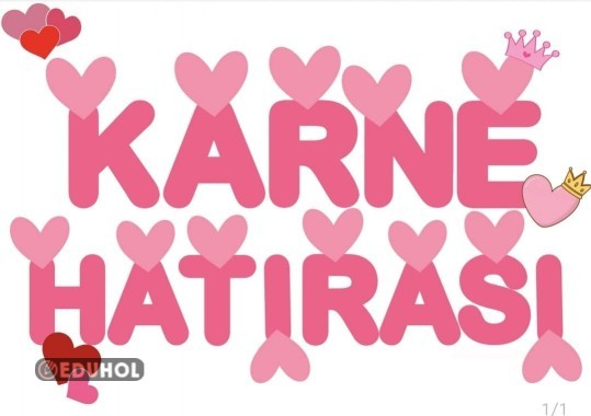 Karne Hatırası Pano Şablonu · Eduhol - Etkinlik İndir Oyun Oyna Test ...