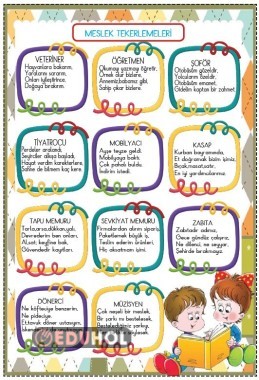 Meslek Tekerlemeleri · Eduhol - Etkinlik İndir Oyun Oyna Test Çöz Video ...
