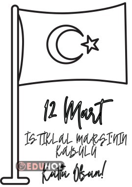 12 Mart Boyama Sayfası · Eduhol - Etkinlik İndir Oyun Oyna Test Çöz ...