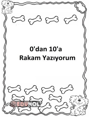 Rakam Yazıyorum · Eduhol - Etkinlik İndir Oyun Oyna Test Çöz Video İzle