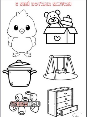 C Sesi Boyama Sayfası · Eduhol - Etkinlik İndir Oyun Oyna Test Çöz ...