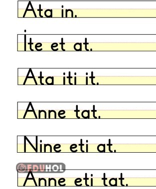 Aneti Okuma 1 · Eduhol - Etkinlik İndir Oyun Oyna Test Çöz Video İzle