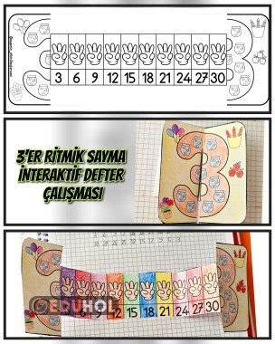 3'Er Ritmik Sayma İnterak... · Eduhol - Etkinlik İndir Oyun Oyna Test ...