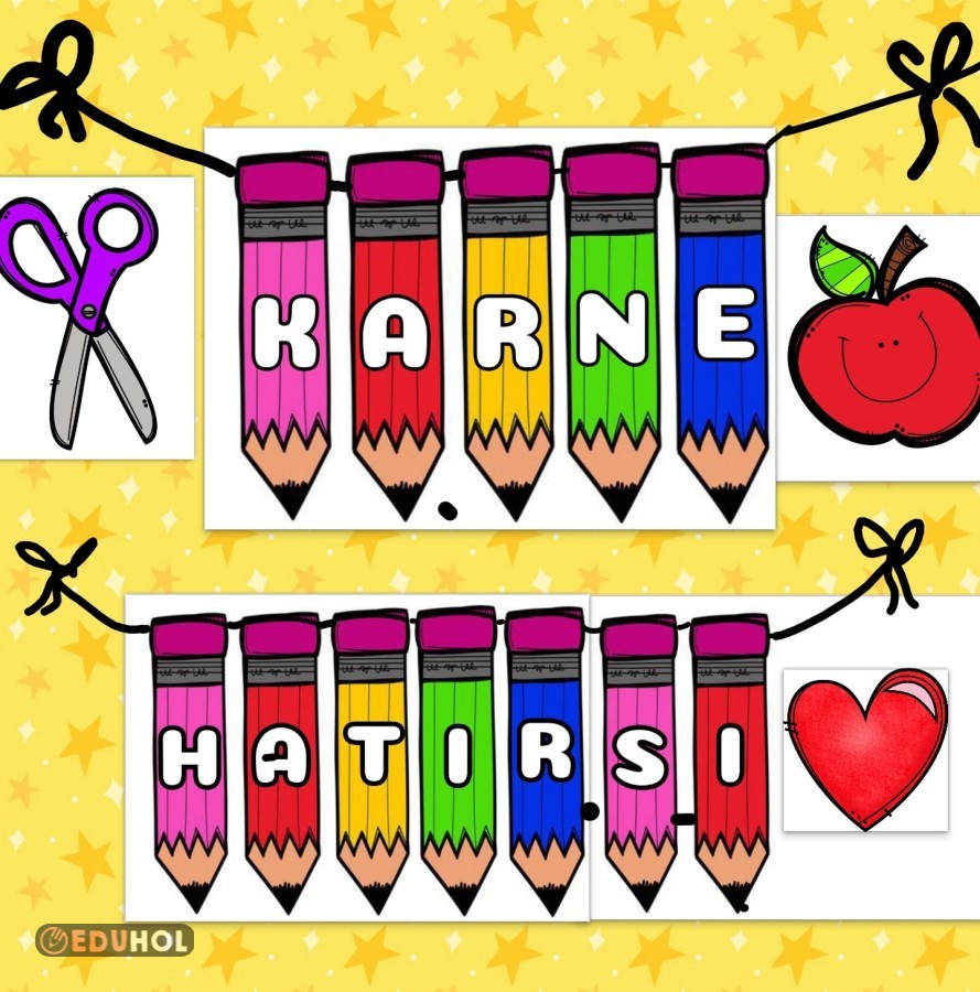 Karne Hatırası Kalem Görselli ... | Eduhol - Ders Videoları İzle Online ...