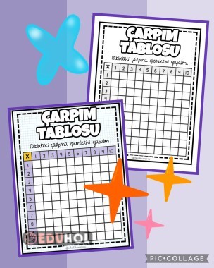 Çarpım Tablosu Çalışma Sayfası... · Eduhol - Etkinlik İndir Oyun Oyna ...