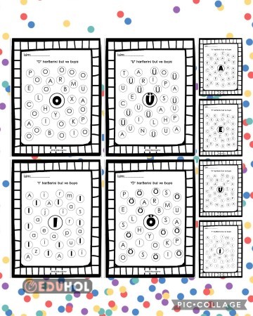 Sesli Harfler Çalışma Sayfalar... · Eduhol - Etkinlik İndir Oyun Oyna ...