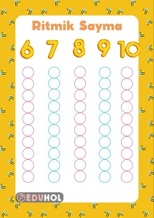 Ritmik Sayma 2 · Eduhol - Etkinlik İndir Oyun Oyna Test Çöz Video İzle