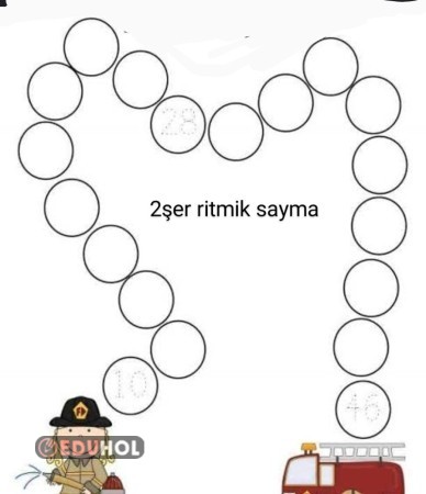 2 Şer Ritmik Sayma · Eduhol - Etkinlik İndir Oyun Oyna Test Çöz Video İzle