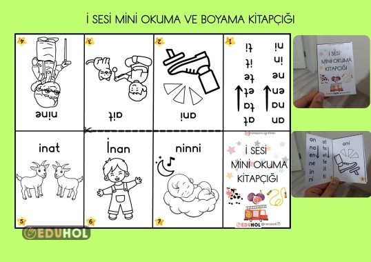 İ Sesi Mini Okuma Ve Boyama Ki... · Eduhol - Etkinlik İndir Oyun Oyna ...